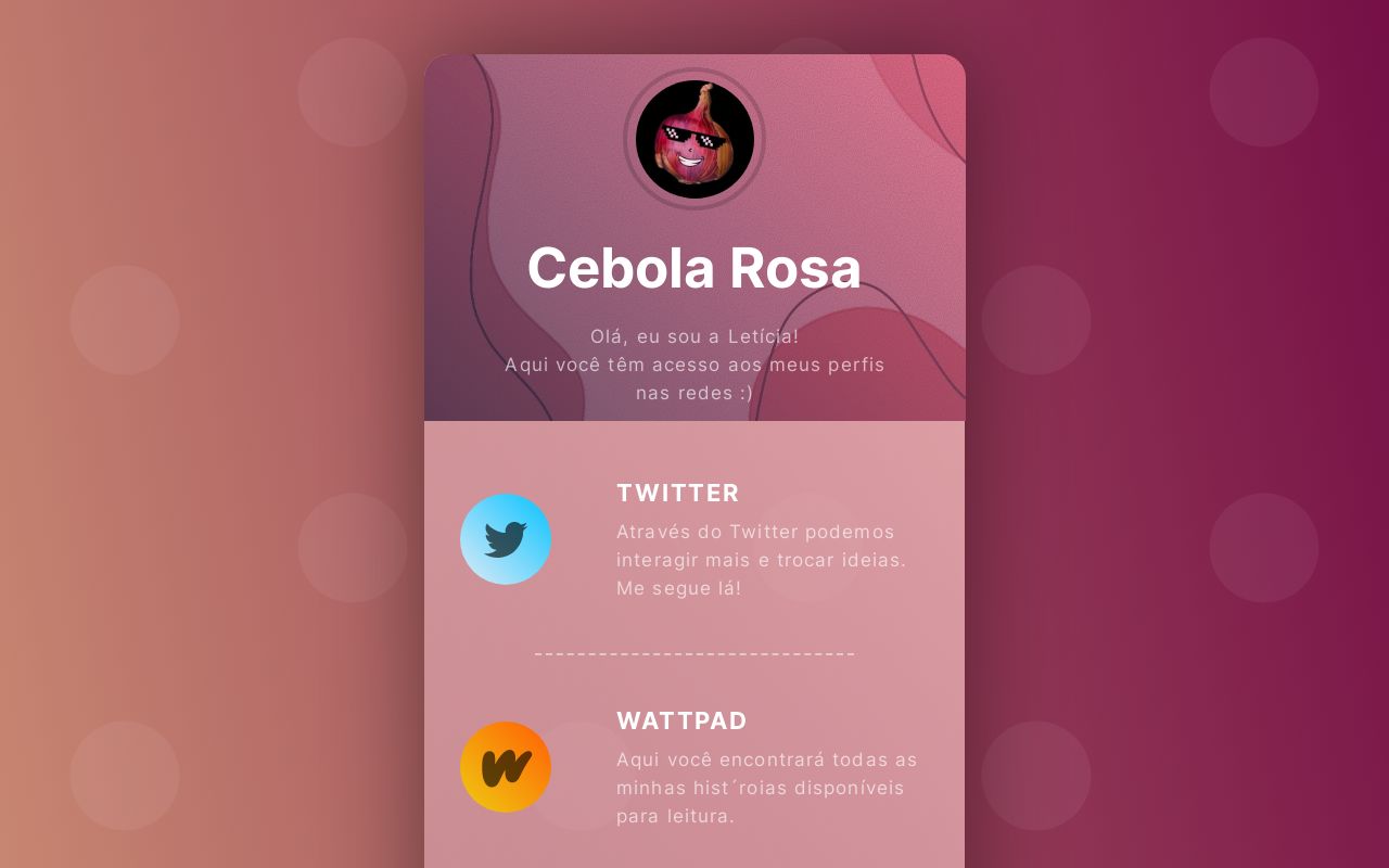 Cebola Rosa